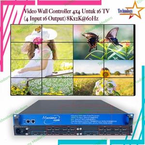 Jual 8K Video Wall Controller Multiview 4x4 For 16 TV (4 Input 16 Output) - Jakarta Pusat ...