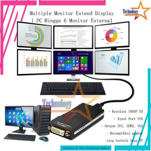 Jual Multiple Monitor Display - USB Multiviewer - Extend Up To 6 ...