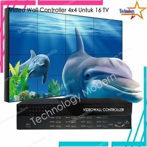 Jual 4K HDMI Video wall Controller 4x4 Untuk 16 TV (Menjadi 1 Gambar ...