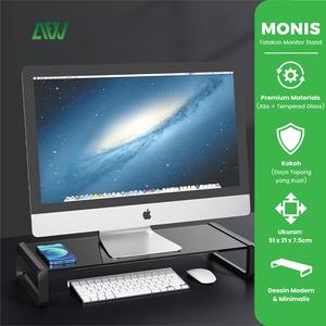 Jual MONIS Monitor Stand Tatakan Monitor Meja Kokoh - Jakarta Barat ...