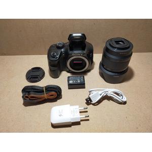 Jual sony alpha A3 mirorless lensa 1 5mm OSS built in flash black siap ...
