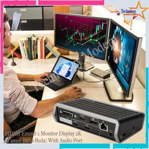 Jual 2K Multiple Monitor HDMI Extend Display Untuk 2 Monitor with LAN ...