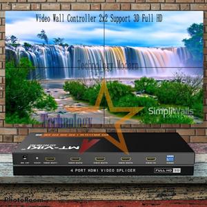 Jual HDMI Video Wall Controller 2x2 1x2 1x3 1x4 Multi Screen Full HD 3D ...