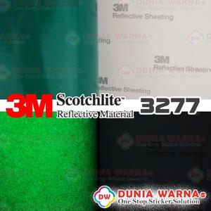 Jual Sticker Reflektif 3M Hijau Scotchlite 3277 Original Skotlet ...