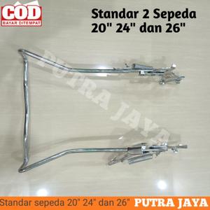 Jual Standar Sepeda Mini Ukuran 20 24 26 Jagrak Tengah Jagang babi ...