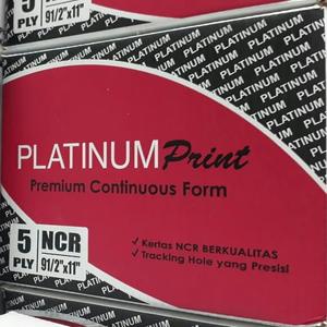 Jual Kertas Continuous Form Platinum Print (5 ply) - 5 ply - Jakarta ...