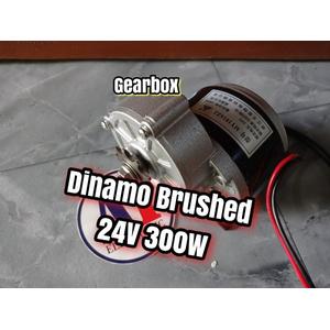 Jual Dinamo Brushed 24V 300W MY1016 Gearbox sepeda listrik robotik ...