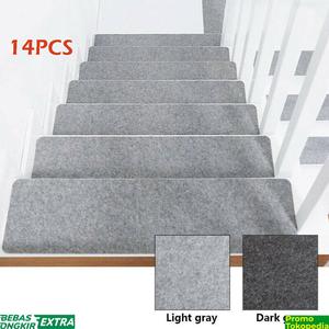 Promo New-Alas Lantai Tapak Tangga 14 Buah/Set Alas Karpet Tangga ...