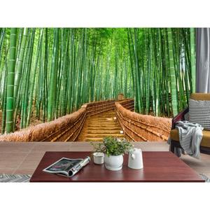 Jual wallbaner wallpaperdinding pohon bambu , custom wallpaper - Kota ...