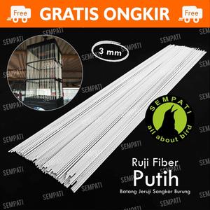 Jual RUJI JERUJI FIBER 3 MM 60 CM SANGKAR KANDANG BURUNG MERPATI KOTAK ...