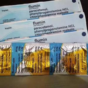 Jual Populer FLUMIN (INFLUENZA) / OBAT FLU PILEK DEMAM MERIANG / FLU ...
