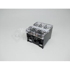 Jual Terminal Block Blok Unit Din Rail Type IN-30 3 Pole 50A 600V ...