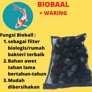 Jual Populer Bioball golf bulat 100 pcs media filter kolam ikan koi ...
