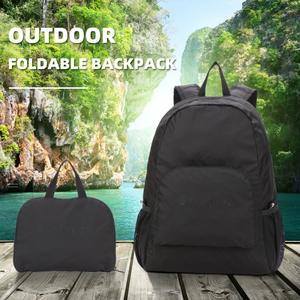 Jual Tas Ransel Aoking Simple Ringan Parasut Tipis Backpack - Black ...
