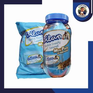 Jual Dilan Coklat Chocolate Crunchy Caramel Toples 25Pcs 25 Pcs Mini ...