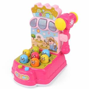 Jual Mainan Anak Game Permainan Ketok Palu Tikus ~ WHAC A MOLE - Pink ...
