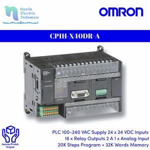 Jual Omron PLC Sysmac CP1H-X40DR-A / CP1HX40DRA / X40DRA Original Best - Jakarta Timur - Cam ...