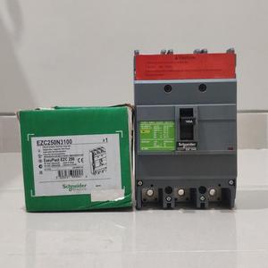 Jual Schneider MCCB circuit breaker thermal magnetic EZC250N3100, 3P 1 Best - Jakarta Pusat ...