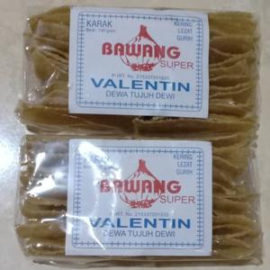 Jual (0_0) KERUPUK GENDAR / KARAK / PULI VALENTIN RASA BAWANG KHAS SOLO ...