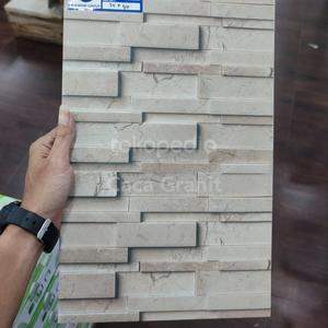 Jual keramik dinding 25x40 motif batu alam uno 25022 cream - Kab. Bogor ...