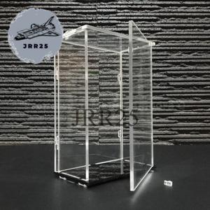 Jual Display Produk Box Kotak Akrilik Custom 3 mm Hitam - Pintu Samping ...
