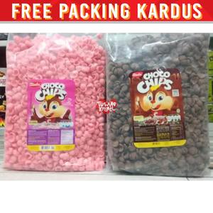 Jual (0_0) SNACK KILOAN KOKO KRUNCH CRUNCH CHOCO CHIPS SIMBA STRAWBERRY ...