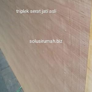 Jual teakwood serat jati asli lokal triplek full jati uk 50 x 50cm 3mm ...