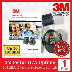 Jual 3M H7A Earmuff Peltor Optime 101 Safety Pelindung Telinga - Kota ...