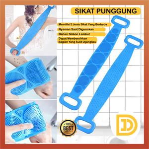 Jual Sikat Punggung Mandi Alat Penggosok Daki Badan Gosok Kaki Silikon ...
