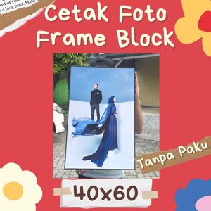 Jual FRAME BLOCK 40x60 16 r wall frame cadutproject bingkai foto - Kota ...