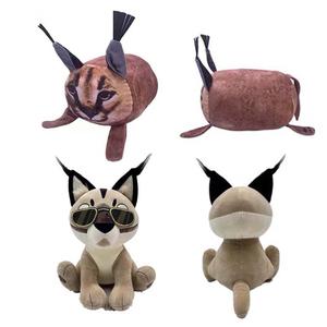 Jual Cute Raise A Floppa Plush Toys Big Floppa Plush Cat Plushie ...