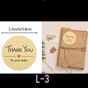 Jual Stiker lucu unik terima kasih thank you kemasan packing makanan ...