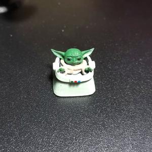 Jual MM200 - Artisan Keycaps Baby Yoda keycap mandalorian starwars ...