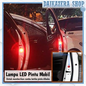 Jual Lampu LED Rambu Pintu Mobil Wireless Warning Light 5 LED 2 pcs ...