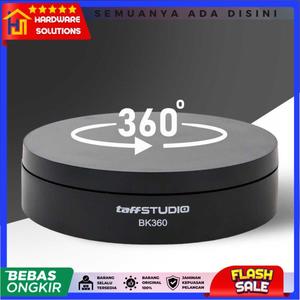 Jual TaffSTUDIO Alas Putar Fotografi Rotating Display Base 13.5cm BK360 ...