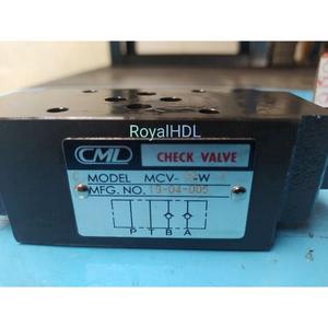 Jual hydraulic modular pilot operated check valve cml camel mcv-02-w-1 ...