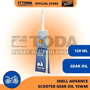 Jual SHELL ADVANCE SCOOTER GEAR OIL 15W40 120ml - Jakarta Barat - TODA ...