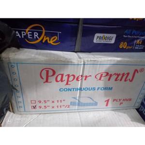 Jual Kertas continous form 1 ply full/bagi 2 - Jakarta Pusat - OFFICE ...