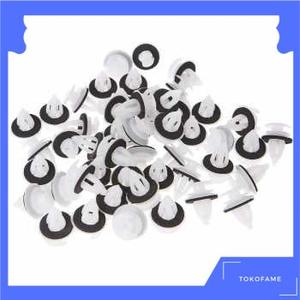 Jual Kancing Klip Clip Pintu Mobil Universal All Brand 100 Pcs - Putih ...