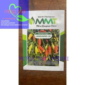 Jual Benih Cabai Rawit Tipe Merunduk LANGGENG 58 isi 10gram dari MMT ...