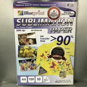 Jual Kertas Sublim A4 Blueprint 100 gsm Sublimation Paper Sublim Paper ...