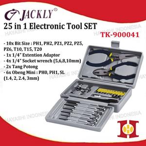 Jual Obeng Set Box 25 In 1 Service Jam Kacamata Handphone Computer ...