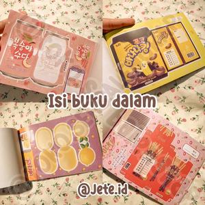 Jual jete.id READY BUKU ORIGAMI SNACK KOREA VIRAL POCKY buku papercraft ...