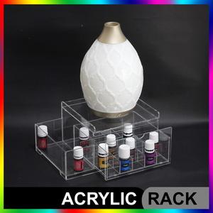 Jual Rak Display Essential Oil Akrilik Laci Tray Multifungsi 25 Slot ...