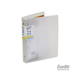 Jual Bantex A5 Trendy Multi Ring Binder 20 Hole Transparent 3124 08 ...