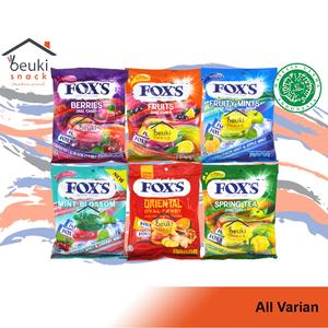 Jual [TERMURAH] VARIAN Permen Fox Fox's Oval Candy Aneka Rasa Kemasan ...