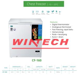 Jual RSA CF-150 CF150 CF 150 CF-160 Chest Freezer - Box Pembeku ...