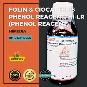 Jual Folin & ciocalteu’s phenol reagent|Phenol reagent Hi-LR, 100 ml ...
