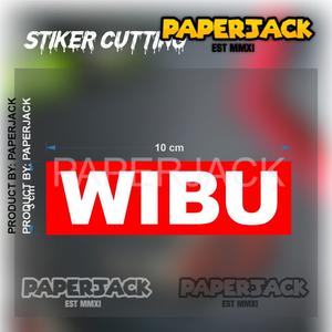 Promo STICKER CUTTING WIBU PREMIUM GRADE STIKER UNIK AESTHETIC - Kab ...
