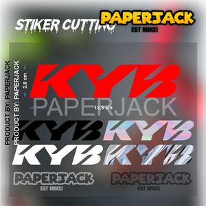 Jual STICKER CUTTING KYB PREMIUM GRADE 5 VARIAN WARNA STIKER UNIK ...